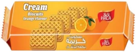 سعر Hala Orange Cream Biscuit 24 X 95 g فى السعودية | بواسطة امازون ...