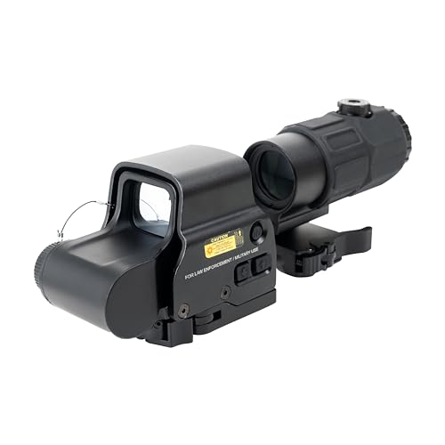 Bravary 558 G33/558 G43/558 G45 Red & Green Dot Holographic Reflex Sight Scope with G33 G43 3X ...