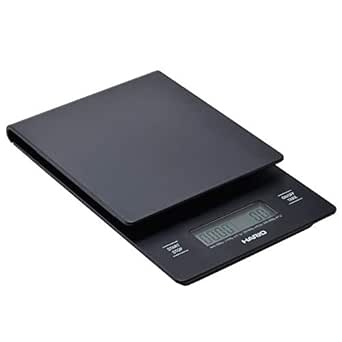 Amazon.com: Hario V60 Drip Coffee Scale and Timer Pour-Over Scale Black ...
