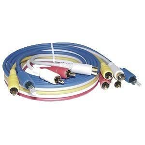 Amazon.com: Premium Universal Audio / Video Inter-Connect Cable - 3 ...