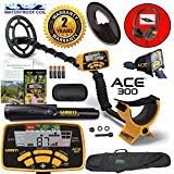 Amazon.com : Garrett ACE 300 Metal Detector with Waterproof Search Coil ...
