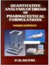 Amazon.in: Buy Quantitative Analysis Of Drugs In Pharmaceutical ...