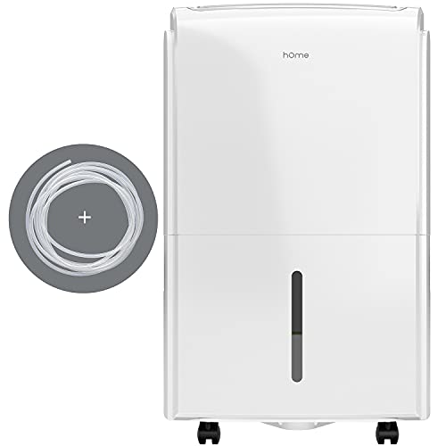 hOmeLabs 4,000 Sq. Ft Energy Star Dehumidifier with Pump – Ideal for Bedrooms, Basements ...