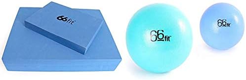66fit Pilates Sitting & Head Block Set - High Density Yoga Foam Brick ...