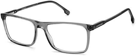 Carrera Men's 225 Rectangular Prescription Eyewear Frames, Grey, 56mm ...