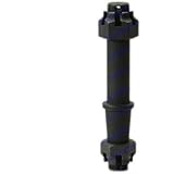 Amazon.com: Adjustable Tie Rod Adapter Stud To Heim Bump Steer Ford ...