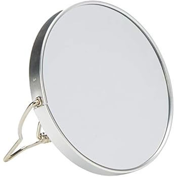 Amazon.com - All About Men Chrome Shaving Mirror, 5x Magnification