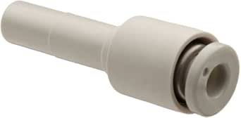 SMC KQ2R04-06A PBT Push-to-Connect Tube Fitting, Plug-in Reducer, 4 mm Tube OD x 6 mm Fitting ...