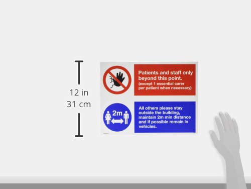 Dual sign Patients and staff only beyond this point All others please ...