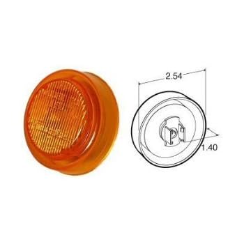 Amazon.com: Truck-Lite LED Light Sealed Red 2.5" Round 10250R: Automotive