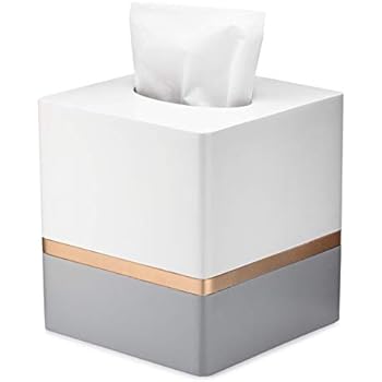 Amazon.com: Creative Scents Tissue Box Cover – Decorative Square Tissue ...
