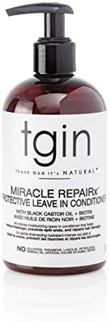 tgin Miracle RepaiRx Protective Leave In Conditioner for Curly, Coily ...