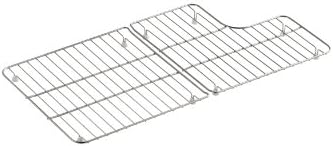 KOHLER 6639-ST Whitehaven Bottom Basin Rack, Steel Sink Racks for 36 ...