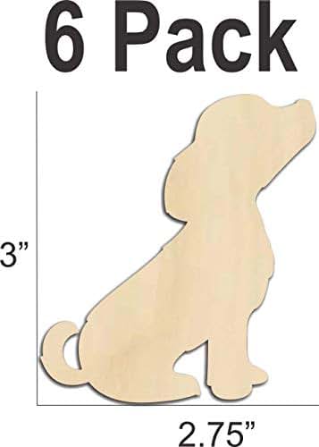 Amazon.com: Puppy Dog Wood Cutout - DIY party craft - decorate: Handmade