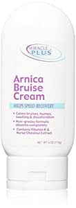 Amazon.com : Miracle Plus Arnica Bruise Cream, 4 oz : Therapeutic Skin ...