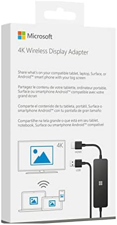 Microsoft 4K Wireless Display Adapter Black price in Saudi Arabia ...