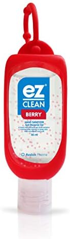 EZ Clean Berry Hand Sanitizer With Rubber Jacket 50ml price in Saudi ...
