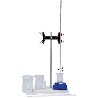 Cole-Parmer Titration Kit; Burette, Clamp, Stand, Beakers, Stirrer, and ...