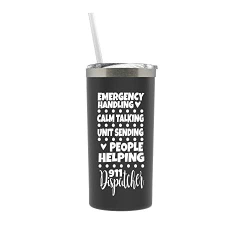 Amazon.com: Emergency Dispatcher Gifts 911 Dispatch Cup for Women Water ...