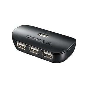 Amazon.com: Dynex 4-Port USB 2.0 Hub DX-HB4PT: Computers & Accessories