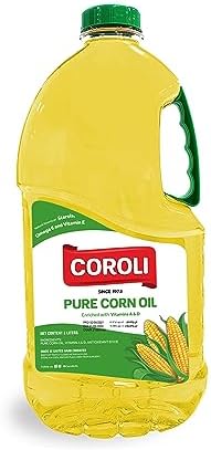Coroli Pure Corn Oil - Cholesterol Free & Enriched with Vitamin A, D ...
