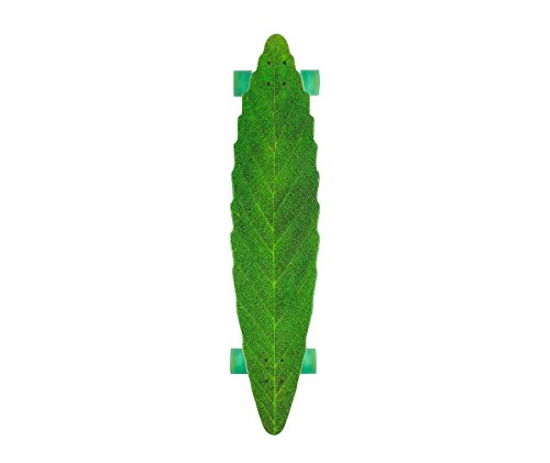 Habitat Skateboards Leafline Longboard Green, OneSize