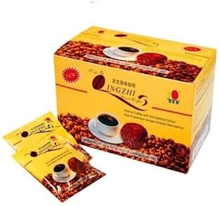 Lingzhi Organic Black Coffee 2 in 1 with Ganoderma Extract (4.5g x 20 ...