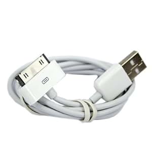 Amazon.com: Sync & Charge USB Cable for Apple iPod Classic (80GB) (White)