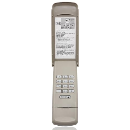 Garage Door Opener Keypad for Liftmaster/Chamberlain/Craftsman Openers ...