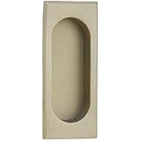 Emtek 2201 4 Inch High Solid Brass Rectangular Flush Pull for Sliding ...