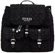 سعر Guess Women's Adam Flap Backpack, Black, One Size فى السعودية ...