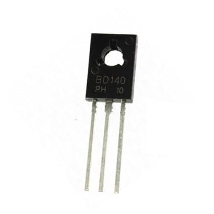 10PCS BD140 TRANSISTOR PNP 1.5A 80V TO126: Amazon.com: Industrial ...