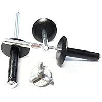 Amazon.com: Racer's Speed Shop Black 3/16" Large Head Tri-Fold ...