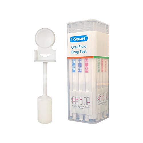 Prime Screen [1 Pack] 12 Panel Saliva Oral Fluid Test Kit, No ...