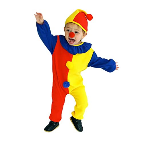 Clown Suit Kids Baby Bobo Clown Funny Costume - Boys Costumes Kids ...