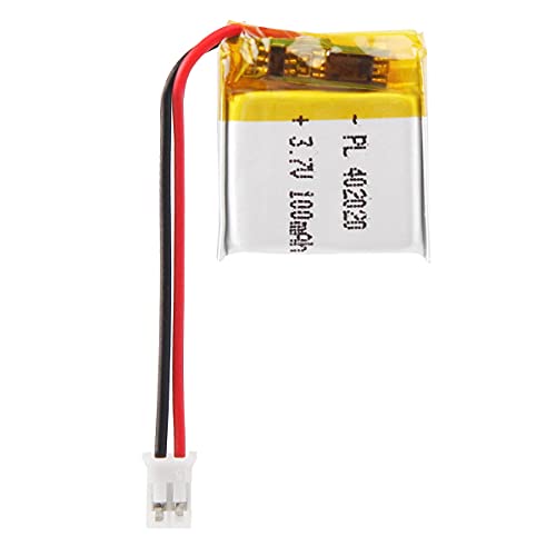 3.7V 100mAh 402020 Lipo Battery Rechargeable Lithium Polymer ion ...