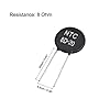 uxcell NTC Thermistor Resistors 8D-20 6A 8 Ohm Inrush Current Limiter ...