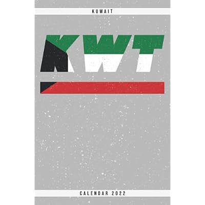 Calendario KWT Kuwait 2022: planificador semanal del Chile | Ubuy