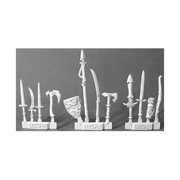 Amazon.com: Weapons Pack 2 (13) by Reaper Miniatures: Toys & Games