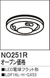 Amazon | ODELIC(オーデリック) LED電球フラット形 【LDF16N-H-GX53】 NO251P | ODELIC (オーデリック) | LED電球 通販