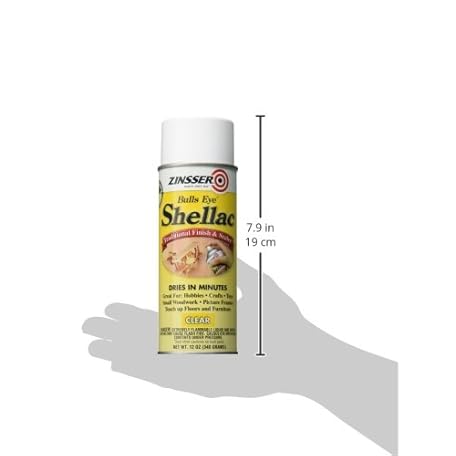 Mua Zinsser 408 Bulls Eye Shellac Traditional Finish & Sealer Spray, 12 ...