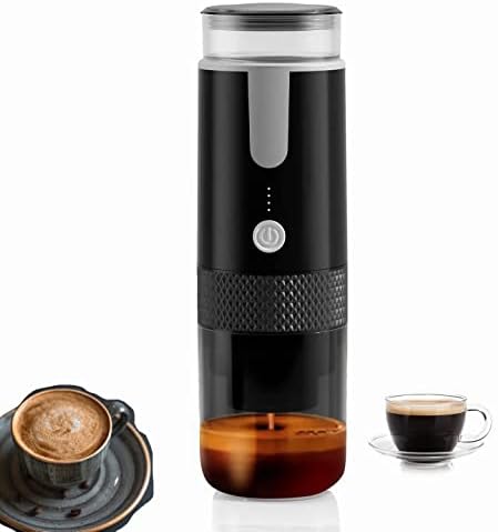 Portable Electronic Coffee Maker, Rechargeable Espresso Machine, Mini ...