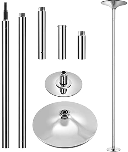 Yaheetech Professional Stripper Pole Spinning Static Dancing Pole ...