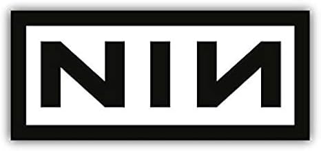 Amazon.com: NIN Logo - 5 Inch Sticker Graphic - Auto Wall Laptop Cell ...