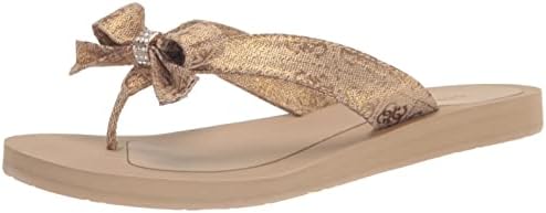 GUESS Women's Tuta Sandal, Gold 710, 7 price in Saudi Arabia | Amazon ...