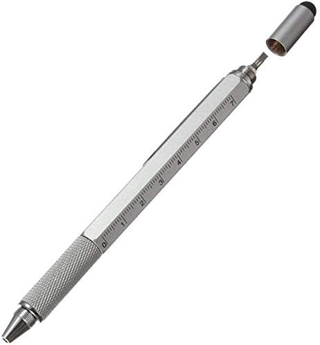 6 in 1 metal Multi-Purpose Engineer Smart Pen with Touch Screen stylus ...