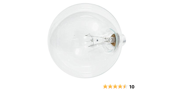 Philips 60w 120v G40 DuraMax Clear E26 Decorative Incandescent Light ...