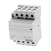 Shopcorp 63 Amp 4 Pole Normally Open (NO). IEC 400V Contactor (Silent ...