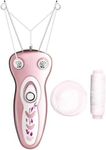 Electric Cotton Thread Epilator Lady Facial threading Hair Remover for ...