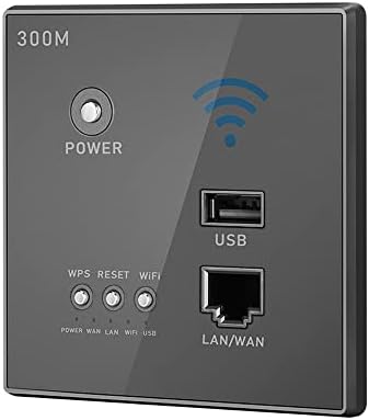 سعر Agrg 300Mbps In-Wall AP Access Point WiFi Router LAN Network Switch ...